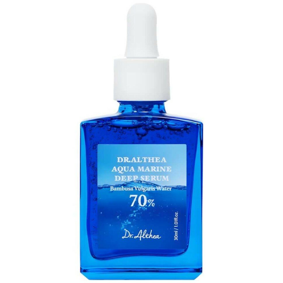 Сыворотка для лица глубоко увлажняющая с бамбуковой водой, 30 мл Aqua Marine Deep Serum Dr. Althea / Др. Алтея
