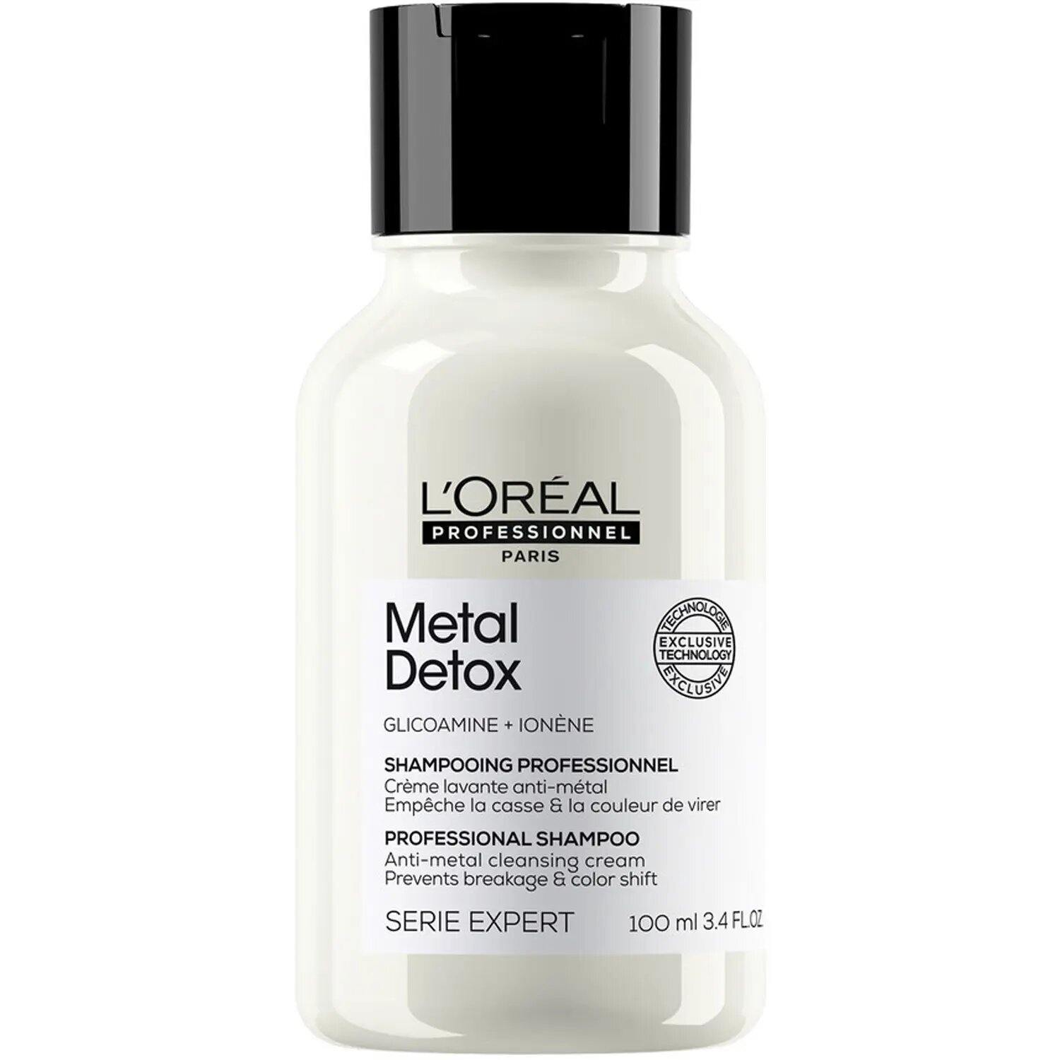 Шампунь L'Oreal Professionnelle "Metal Detox", для окрашенных волос, 100 мл