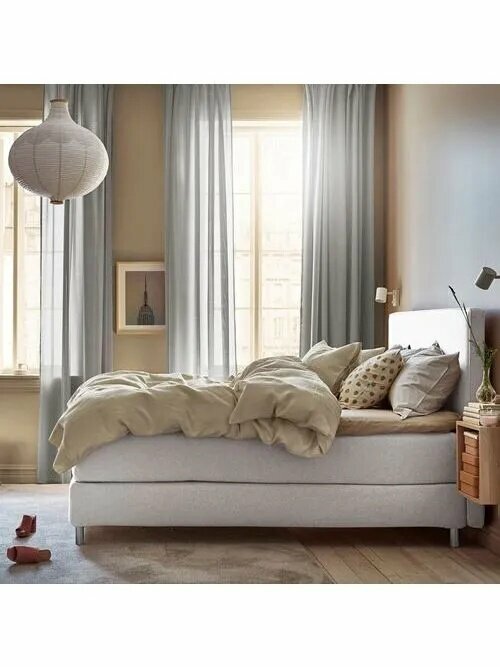 IKEA RISBYN Абажур, белый, 57 см — фото 1