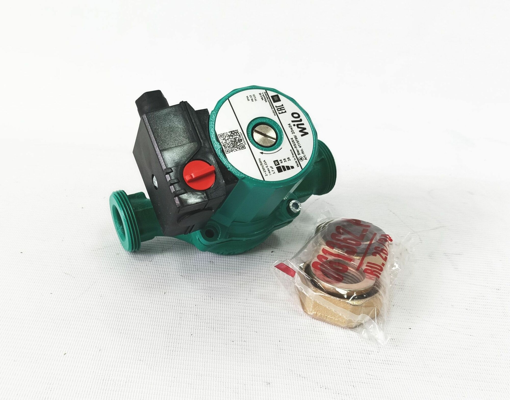 Насос циркуляционный Wilo Star-RS 25/4, с гайками, чугунный корпус