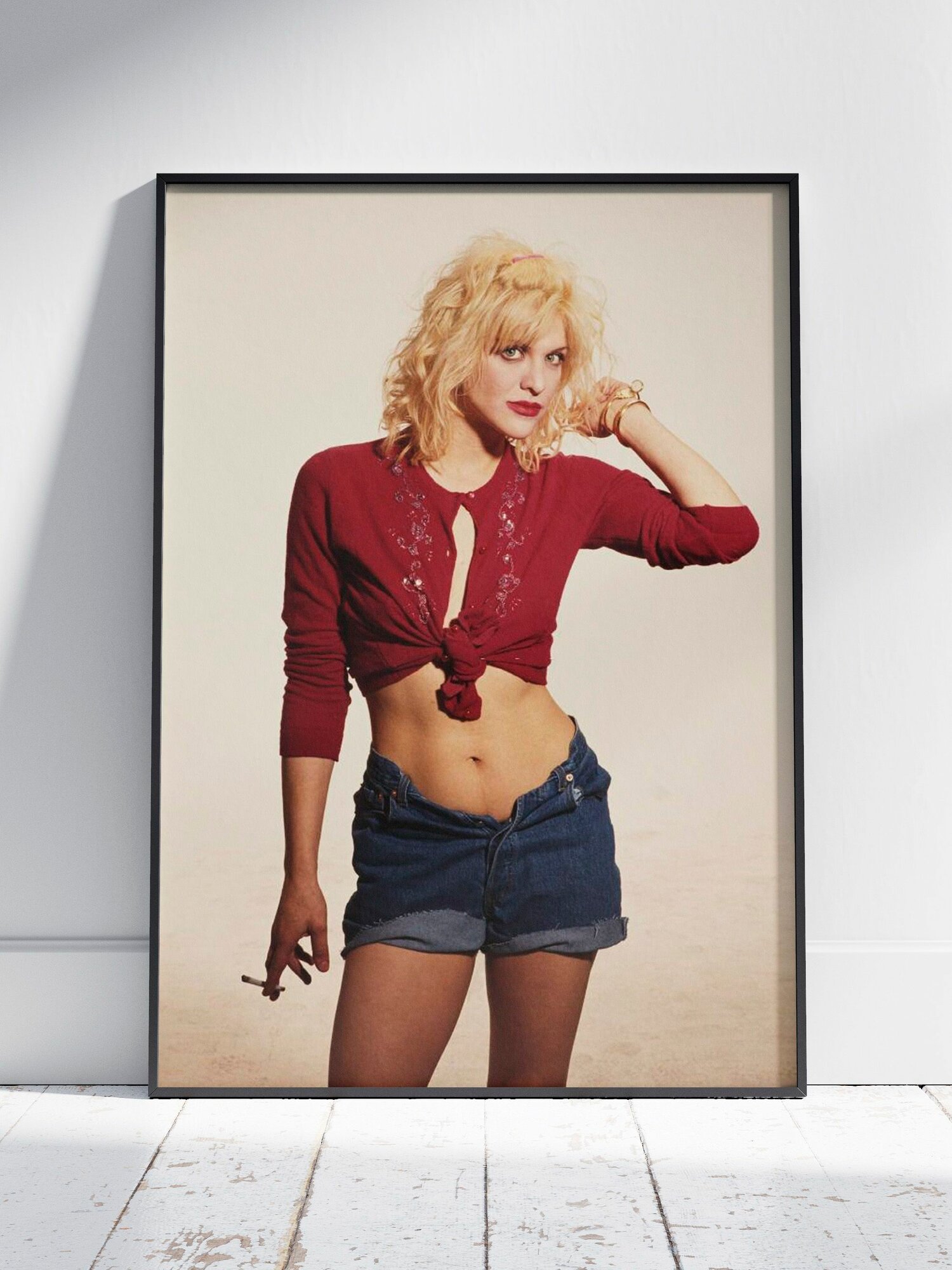 Плакат на стену для интерьера Кортни Лав (Courtney Love 9) - Постер по музыке и артисту формата A4 (21x30 см)