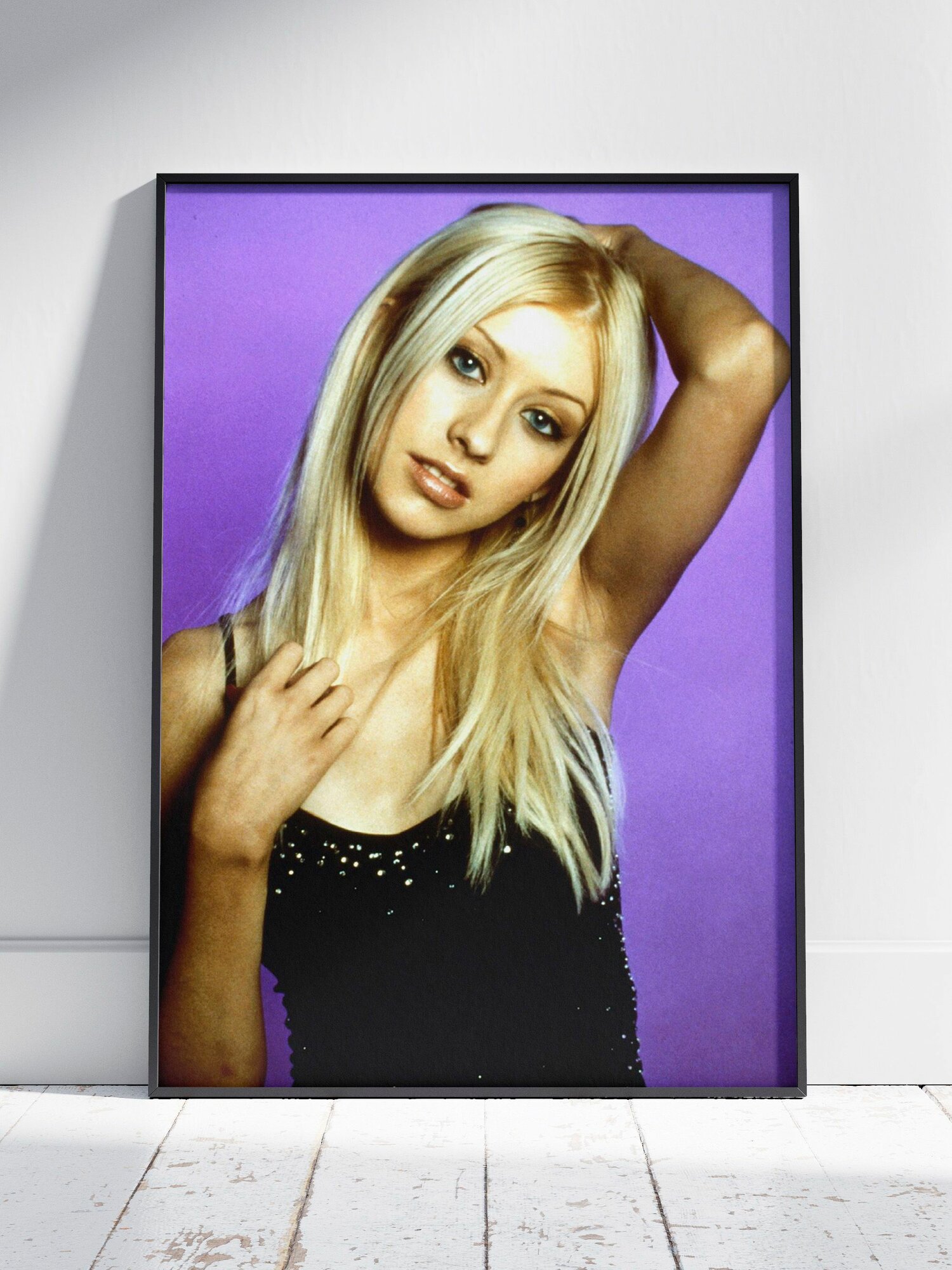 Плакат на стену для интерьера Кристина Агилера (Christina Aguilera 21) - Постер по музыке и артисту формата A4 (21x30 см)