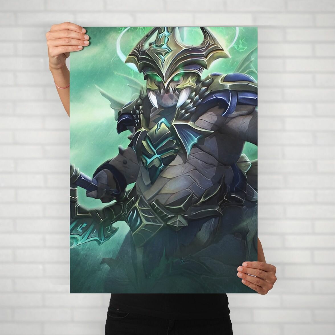 Плакат на стену для интерьера Dota 2 (Underlord 2) - Постер по игре формата A2 (42х60 см)