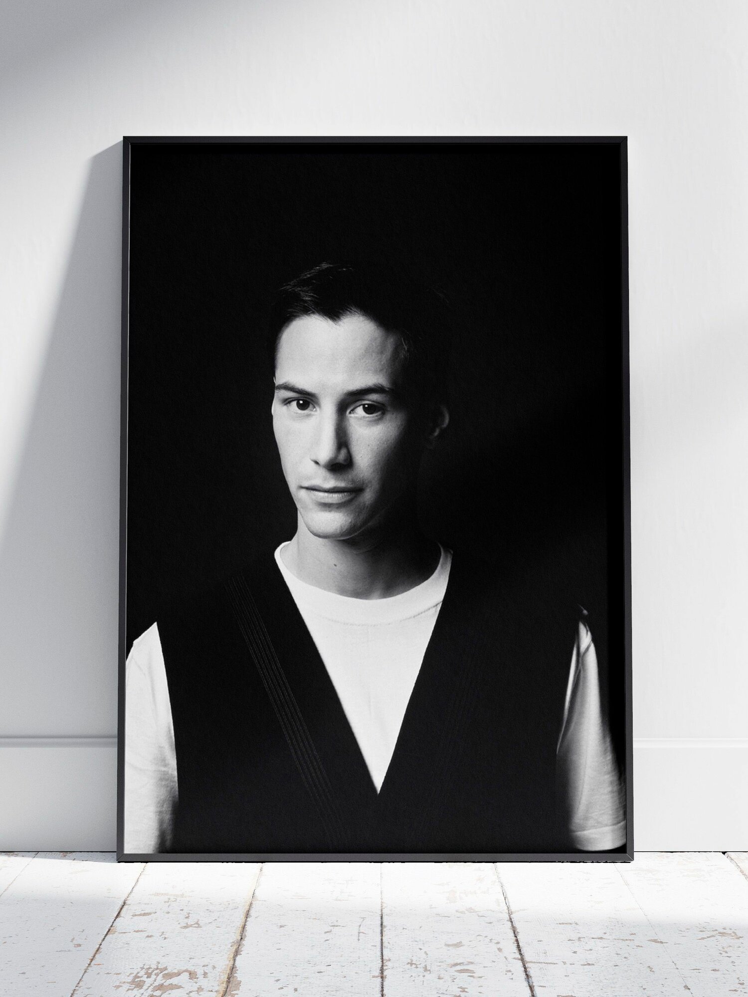 Плакат на стену для интерьера Киану Ривз (Keanu Reeves 11) - Постер по актеру фильма, кино, сериала формата A4 (21x30 см)