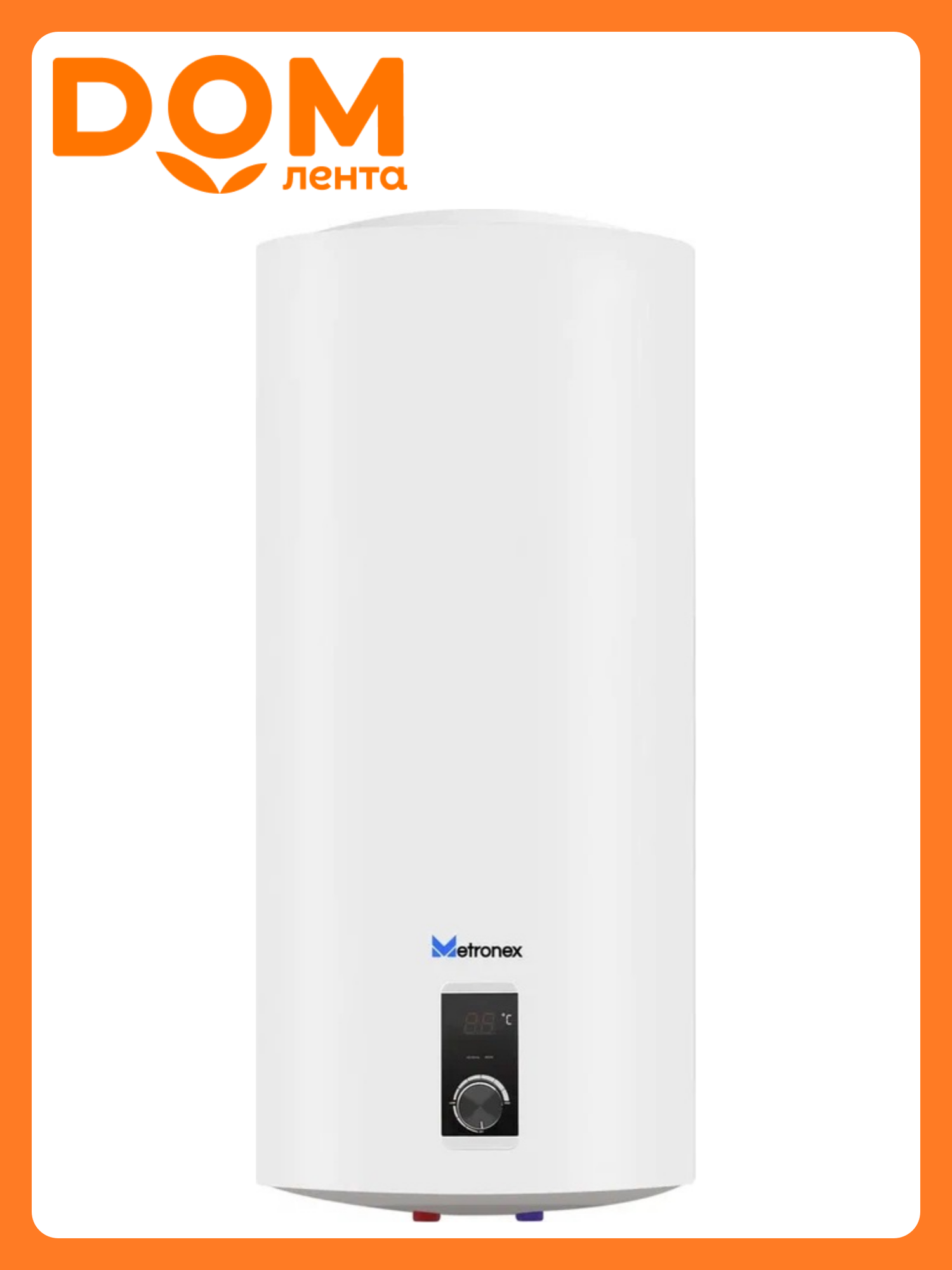 Водонагреватель накопительный Metronex DRYHeat D WH 2,0 100л (сух тэн. Эл-мех упр)
