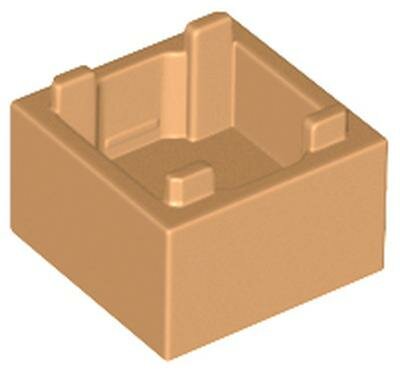 Деталь Lego 35700 Container, Box 2 x 2 x 1 - Top Opening with Flat Inner Bottom