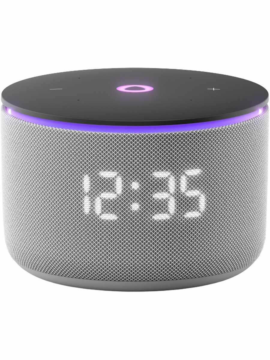 Умная колонка Яндекс Станция Мини 3 Pro с Алисой и Zigbee 18 Вт Серая