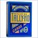 Игральные карты Tally-Ho №9 Metalluxe синие с пластиковым покрытием 52 карты