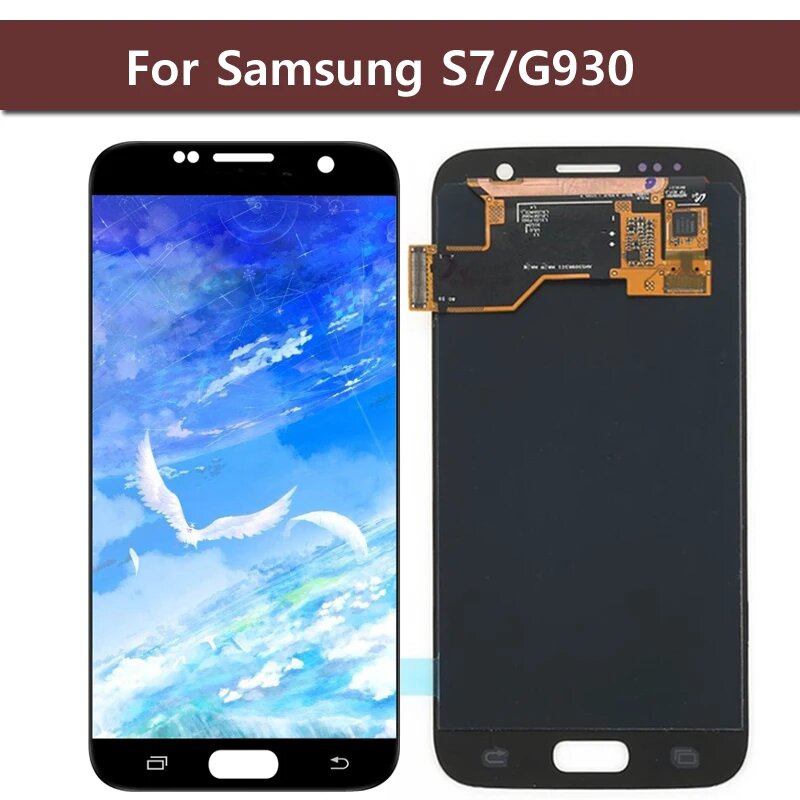 Дисплей для Samsung Galaxy S7 G930A/F S7 gold No Frame