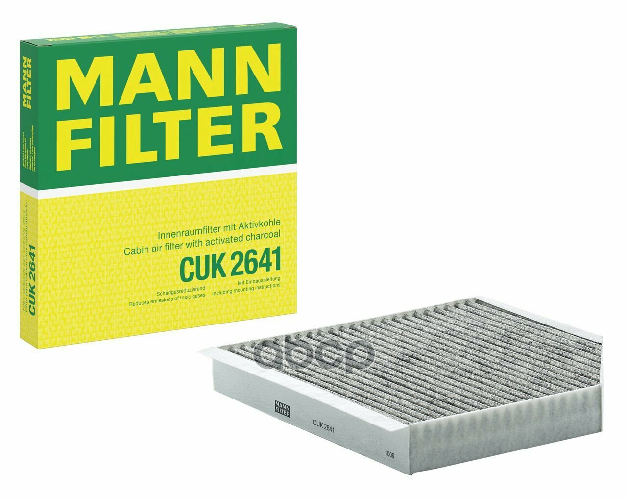 Фильтр воздушный, кондиционера MANN-FILTER арт. CUK2641