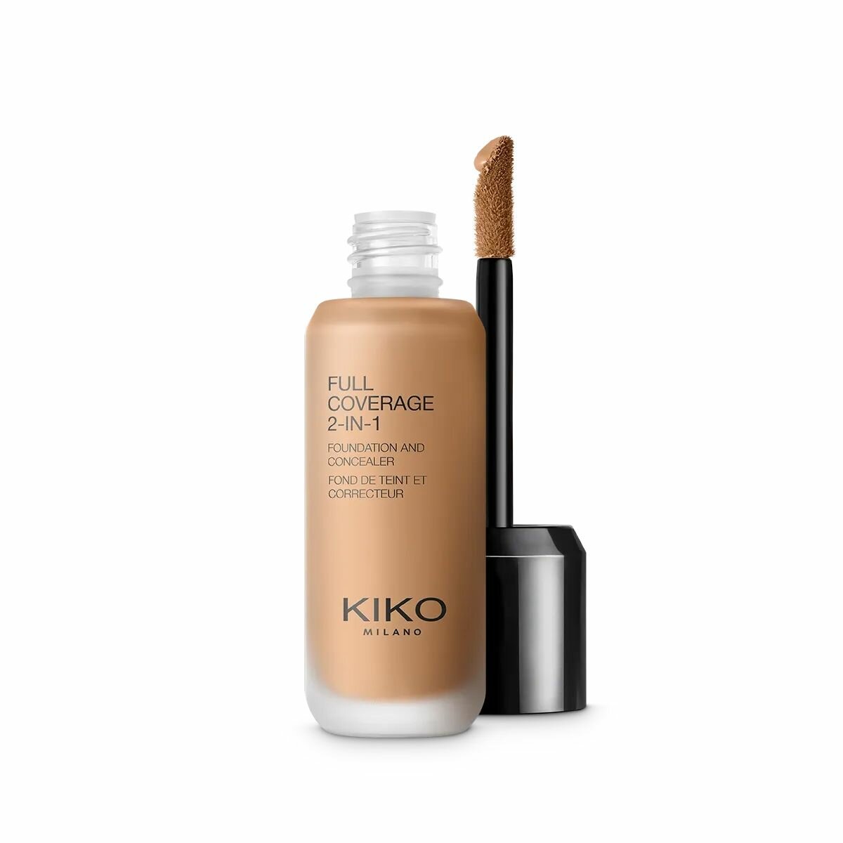 KIKO MILANO Тональный крем и консилер 2-в-1 с полным покрытием full coverage 2-in-1 foundation & concealer 25мл оттенок NR95 Neutral Rose 95