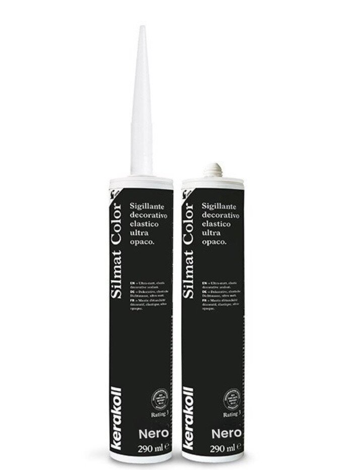 Герметик Kerakoll SILMAT COLOR Цвет Nero (ультра матовый) 290 мл.