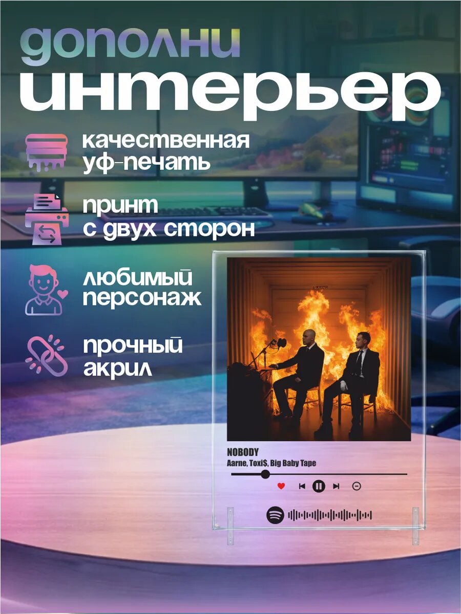 Spotify постер Токсис — фото 1