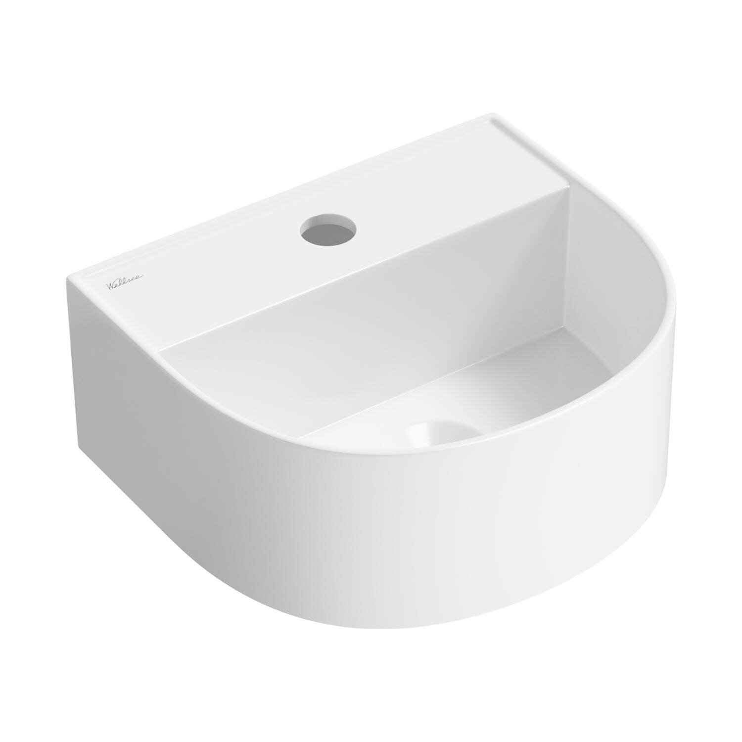 Раковина накладная Wellsee WC Area 32 331802000 белая глянцевая, фарфор