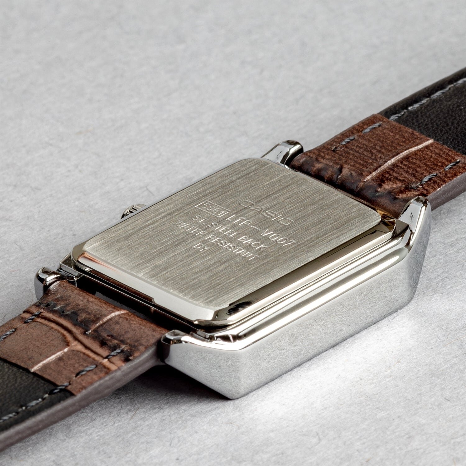 Наручные часы CASIO Collection, коричневый/серебряный/белый — фото 1