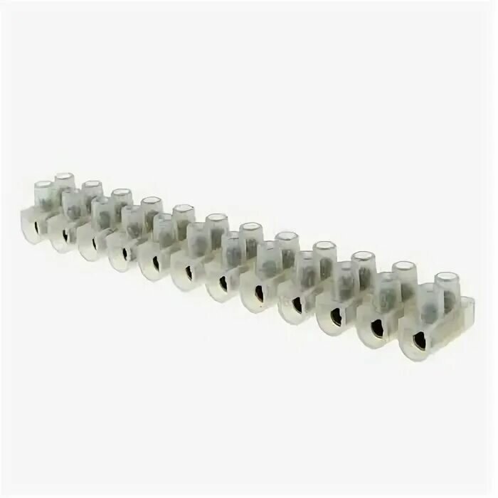 Колодка клеммная полистирол 4мм 3А EKF plc-KK-4-3, прозрачная