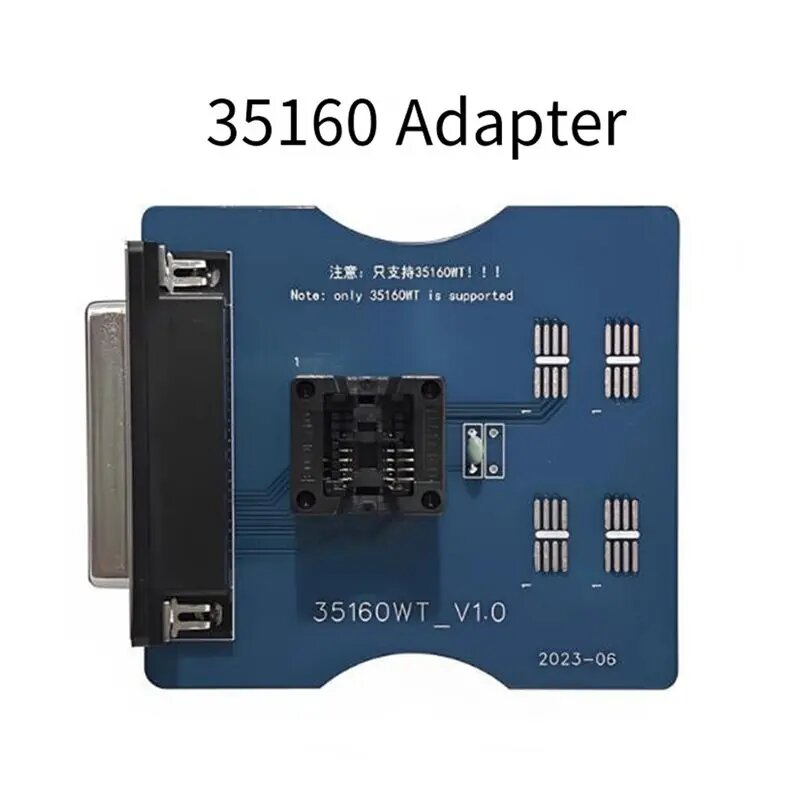 Профессиональный модуль 35160WT, программатор CGPRO 35160, аксессуар для модуля адаптера с гнездовой вилкой CGDI CGPRO — фото 1