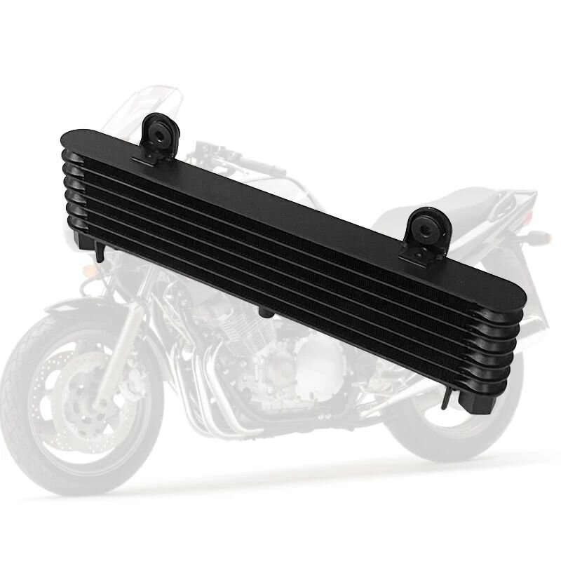 Масляный радиатор сменный черный для YAMAHA XJ900S Diversion, алюминиевый аксессуар для XJ900 XJ 900 S всесезонный