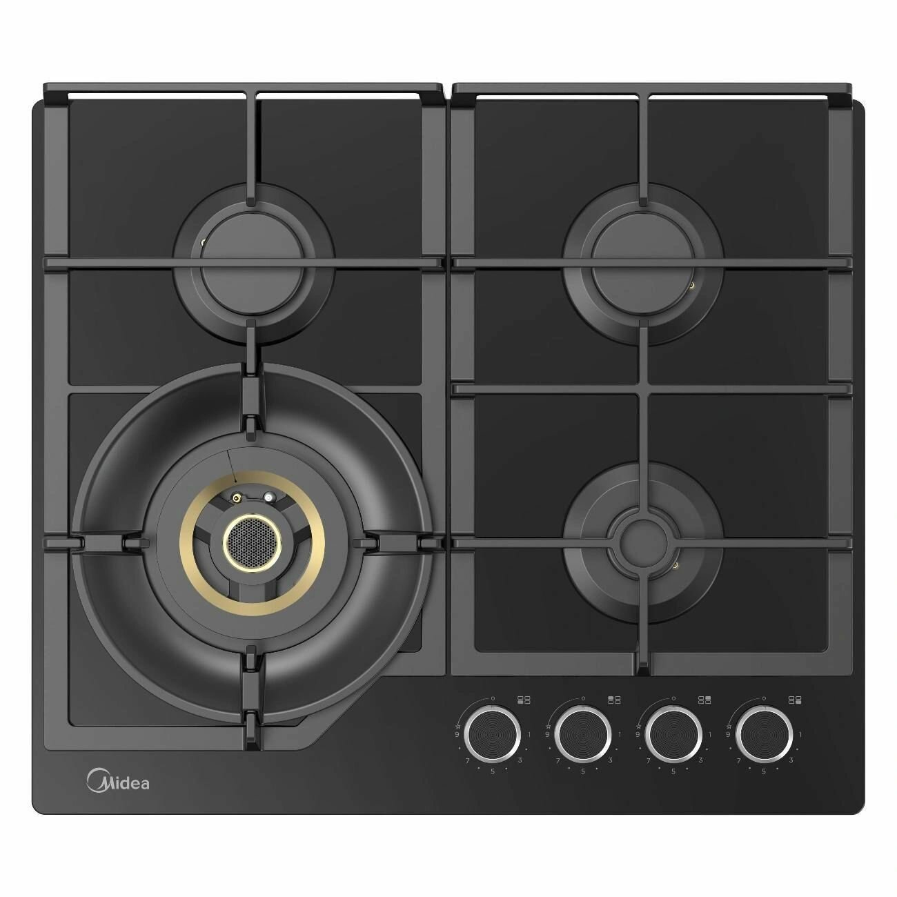 Встраиваемая газовая панель независимая MIDEA MG699VGB