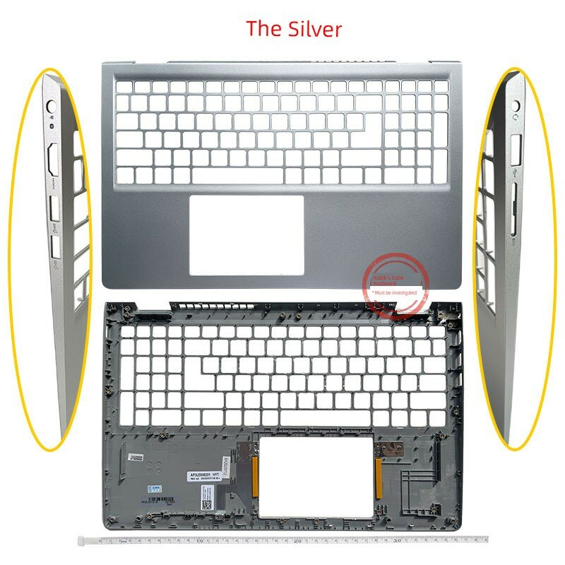 Подходит для Dell Vostro 15 3510 3511 3515 3520: шарнир экрана, крышка шарнира корпуса A/B/C/D C-оболочка