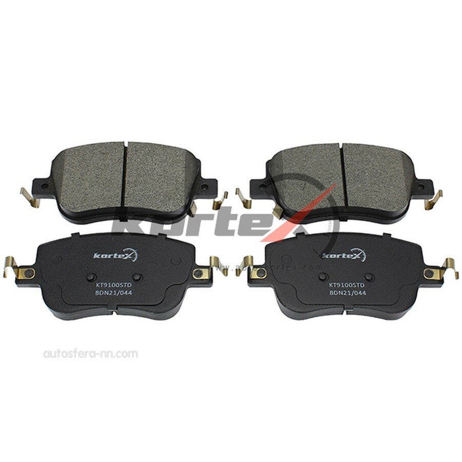 KORTEX KT9100STD Колодки торм. HAVAL JOLION перед. к-т 4WD