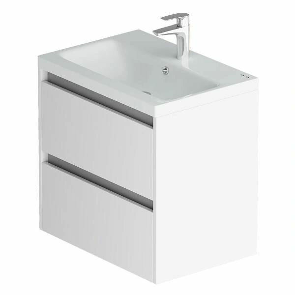 Тумба под раковину Am.Pm M91-FHX0602-WCC0602WG белый