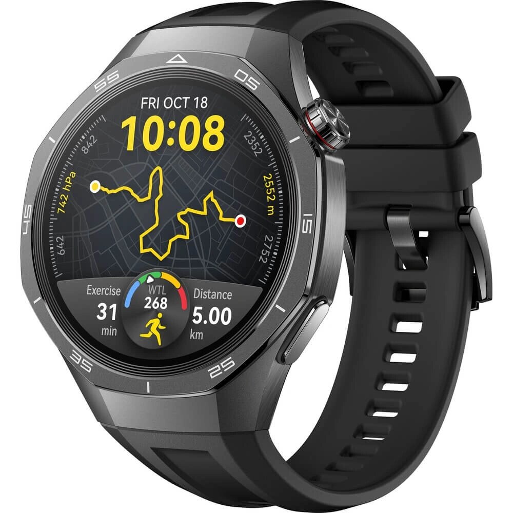 Смарт-часы Huawei Watch GT5 Pro, AMOLED экран, титановый корпус, 46мм