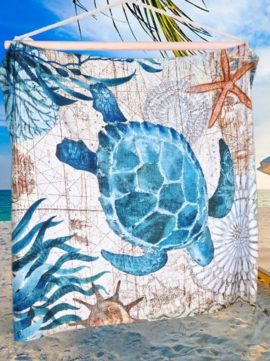 Коврик для пляжа, Cherir, 150x150 см, Cherir, водоотталкивающий