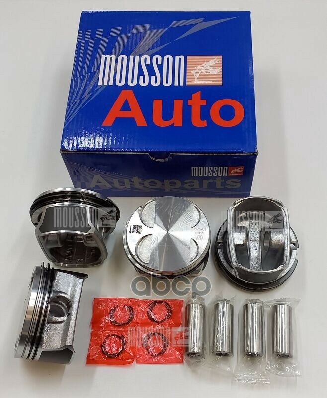 Поршень кольца комплект BMW 1,6L N16B16A на 1 цилиндр MOUSSON арт. SPRN16B16ASTD