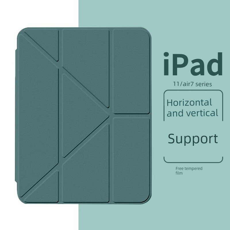 Защитный чехол Manjitu для iPad, новая модель 2025 года, для iPad 11, Air 6/7, защитный корпус для планшета Apple,