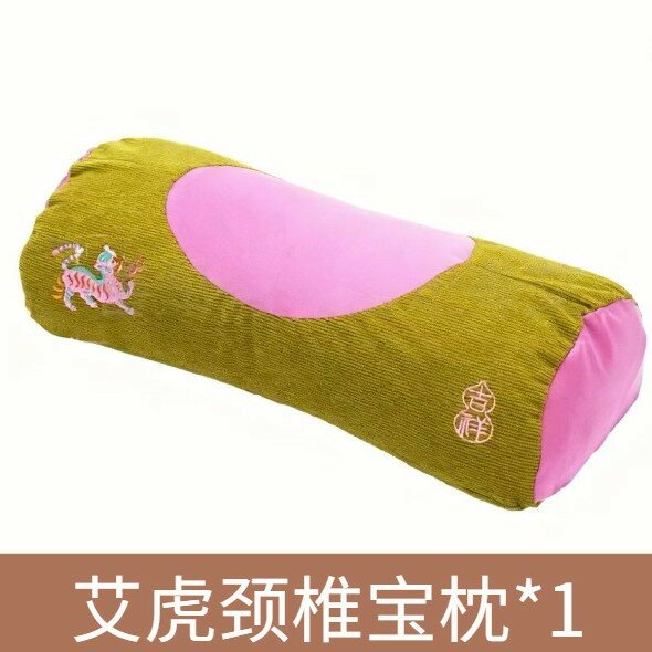 Подушка для шейного отдела позвоночника Herbal Moxa Tiger, домашняя подушка для шеи, подушка для мокса-терапии,