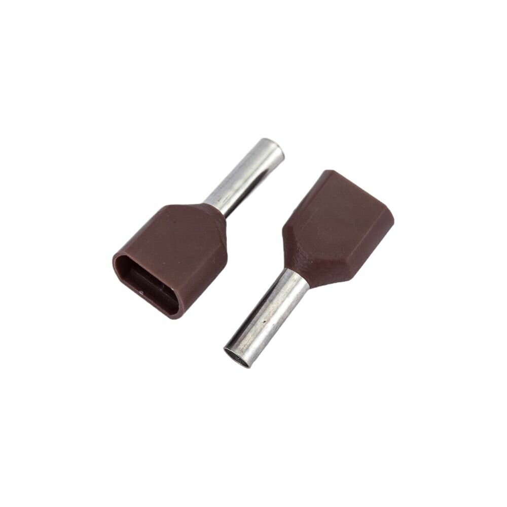 Наконечник НШВИ(2) 1.5-8 корич. (уп.20шт) IEK UTE10-4-D2-4-100