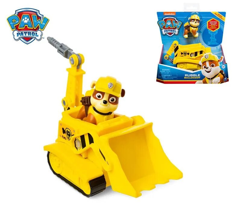 Paw Patrol Rex Спасательный автомобиль динозавра с коллекционной фигуркой
