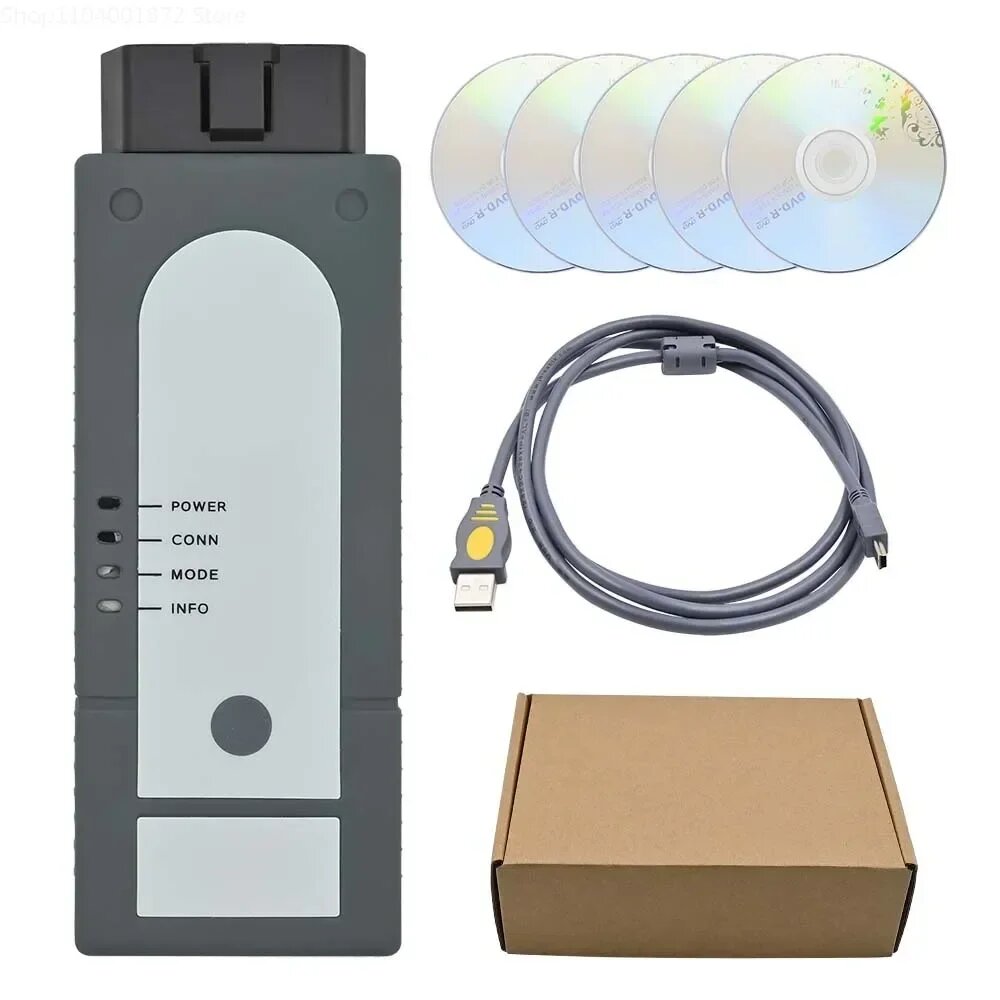 Диагностический интерфейс VAS-6154, для Audi/VW/Skoda, Wi-Fi, OBD2, ODIS 1.6.6, 6154