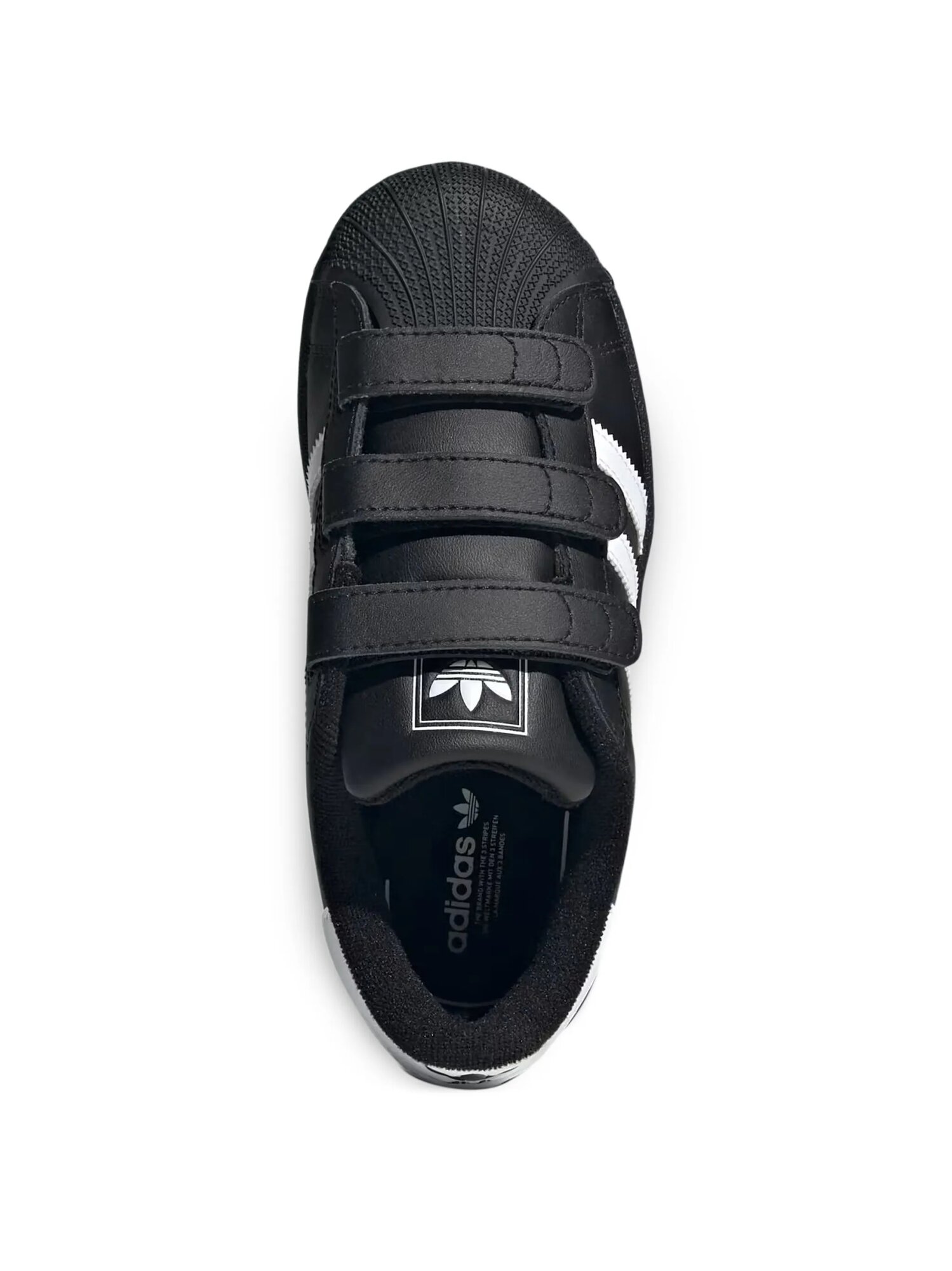 Кроссовки adidas Superstar II, размер 30 EU, черный — фото 1