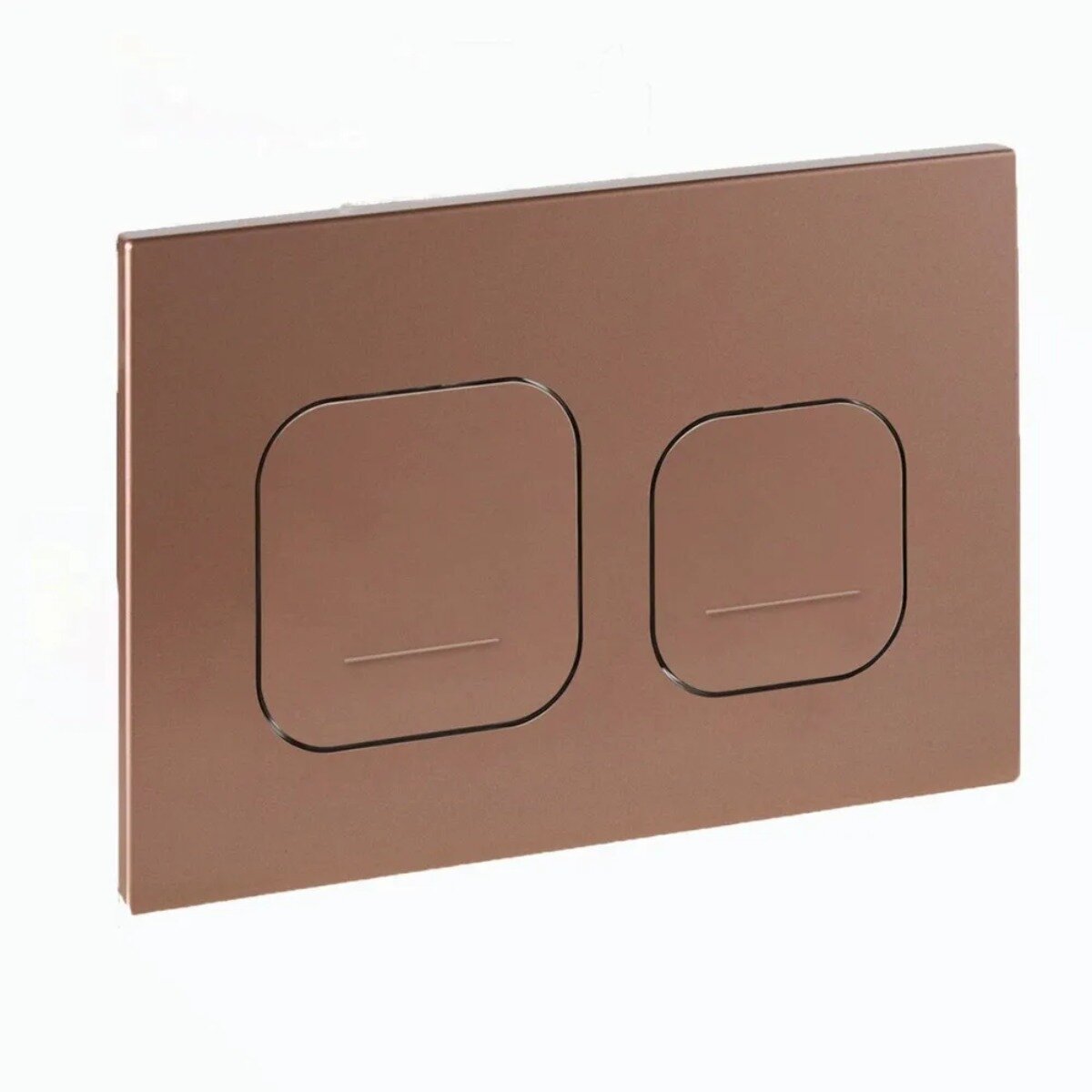 Кнопка смыва для скрытого бачка Geberit Sigma 01 20 30 Delta 21 UP300 UP320, двойная клавиша, бронза, 246×164 мм