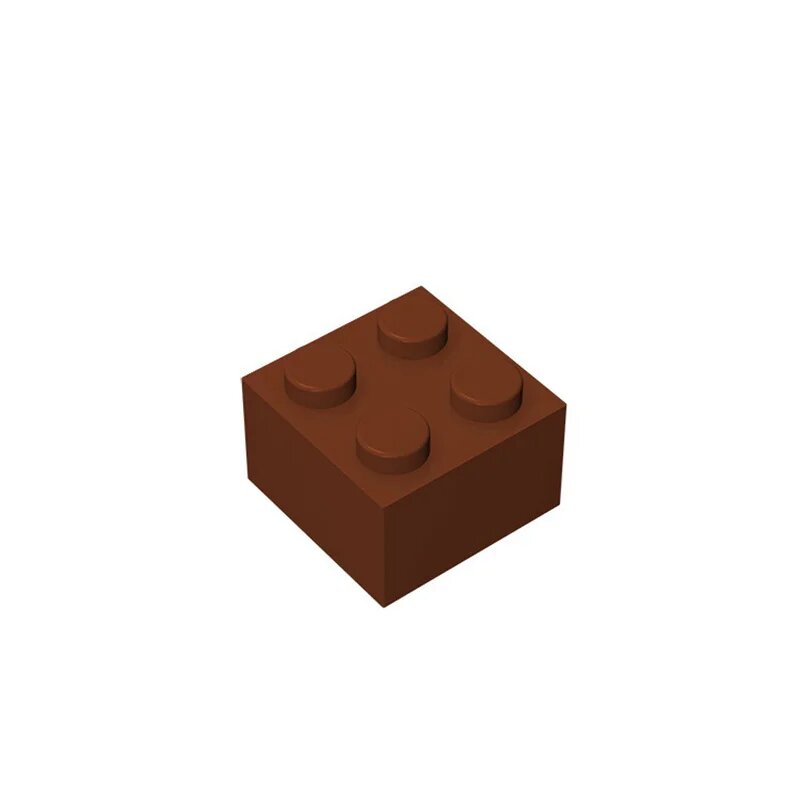Коричневый LEGO блок 2x2 - 192-brown