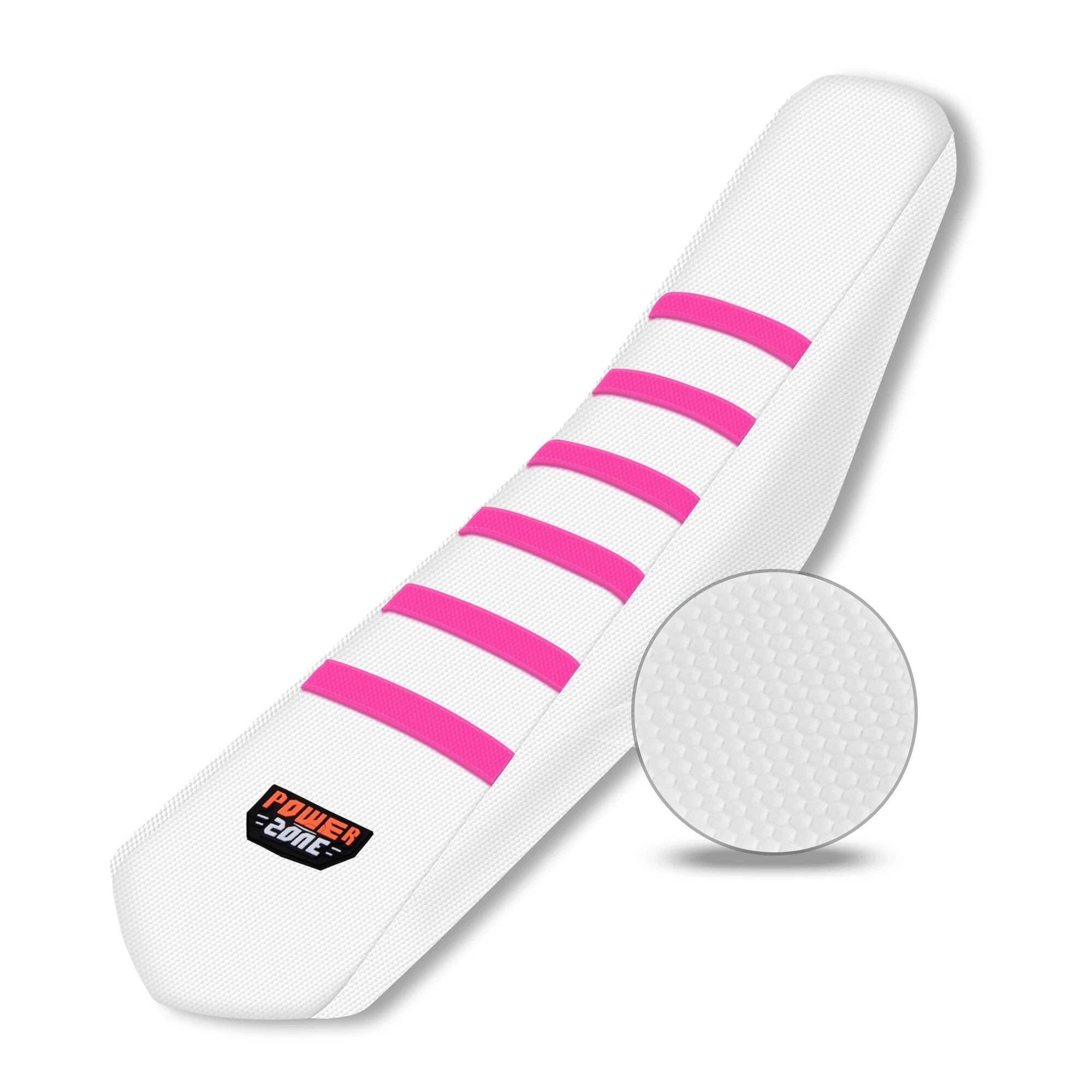 Моточехол на сиденье розовый Pink Ribs Seat