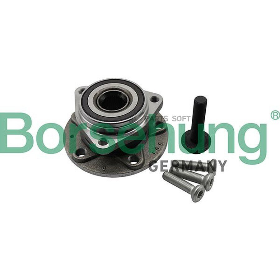 Ступица перед. в сборе с подшип. и крепежом BORSEHUNG B19311 AUDI A3/Q2/R8/TT 13-> SKODA Karoq/Kodiaq/Octavia/Superb 12-> VW Golf 12->