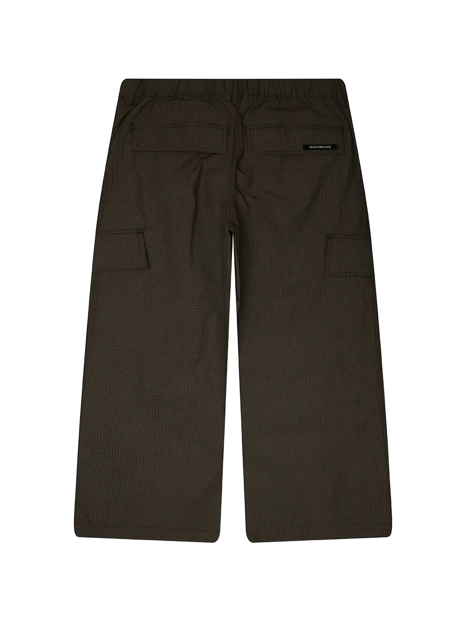 Брюки карго NAHMIAS Checkered cargo pants, размер 34, green — фото 1