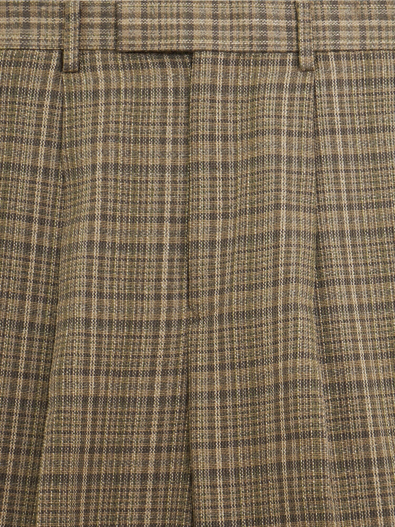 Брюки AURALEE Check-pattern pleated trousers, размер 42 — фото 1