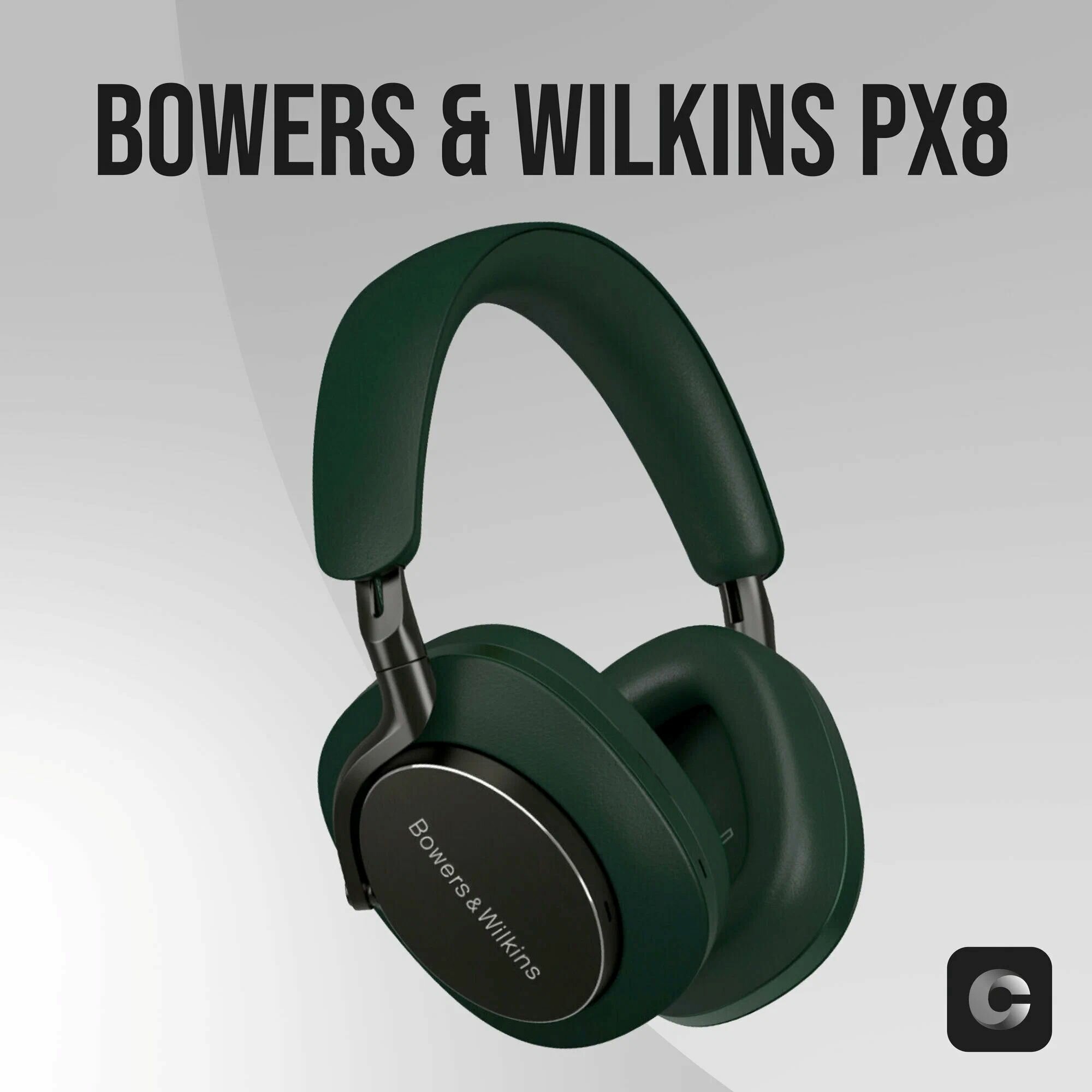 Беспроводные наушники динамические Bowers Wilkins PX8, Dark Forest (Зеленый)