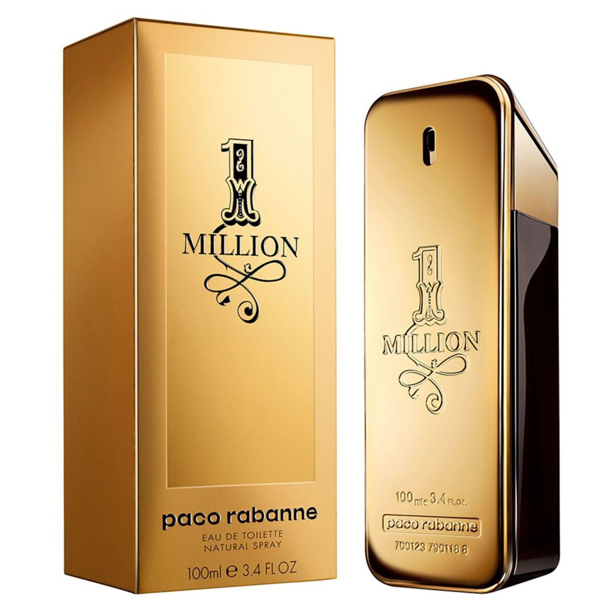 Туалетная вода Paco Rabanne "1 Million Man", мужская, 2008 г, 100 мл