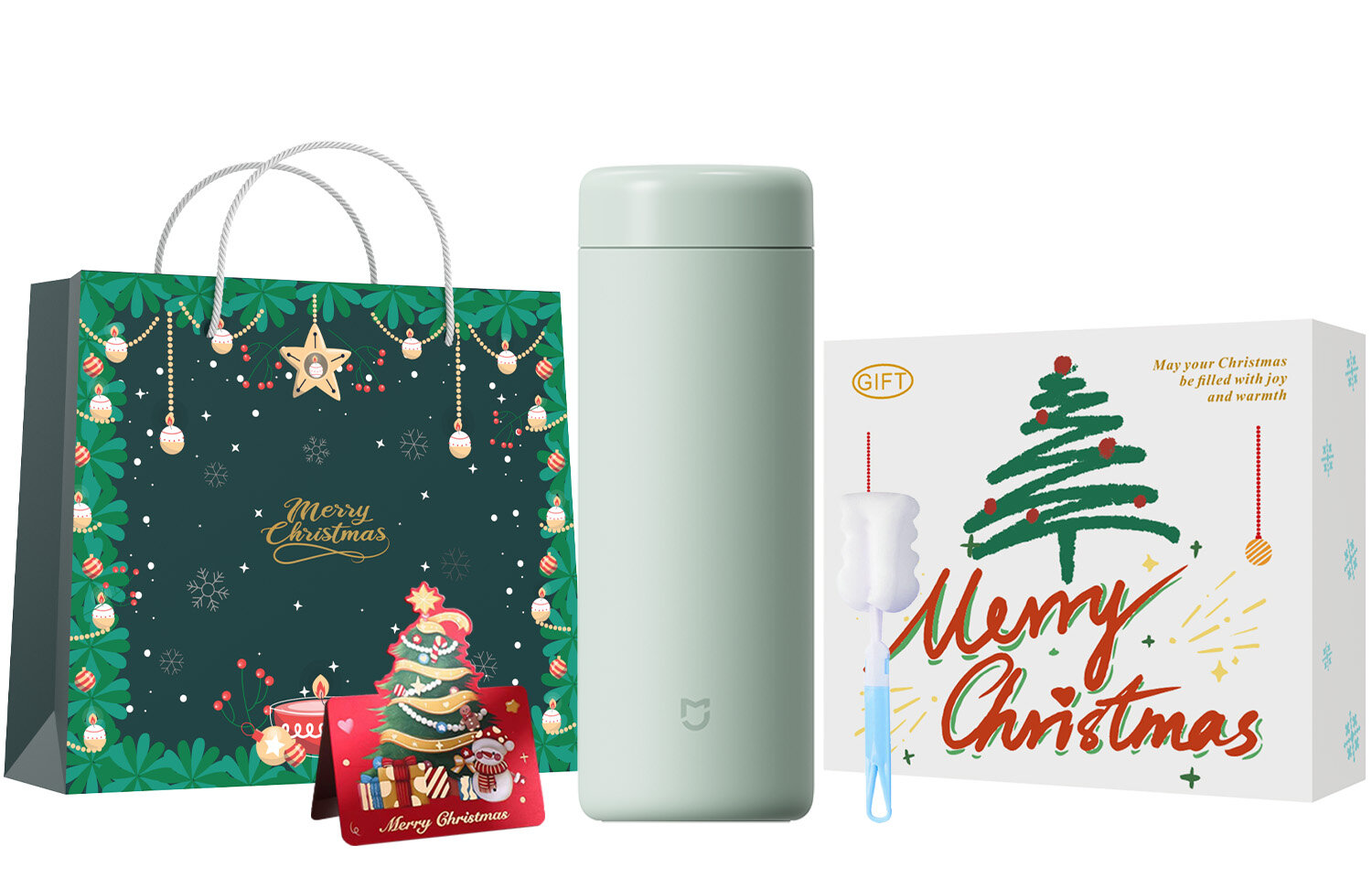 Термокружка унисекс Xiaomi Mi Home с карманом, 350ML