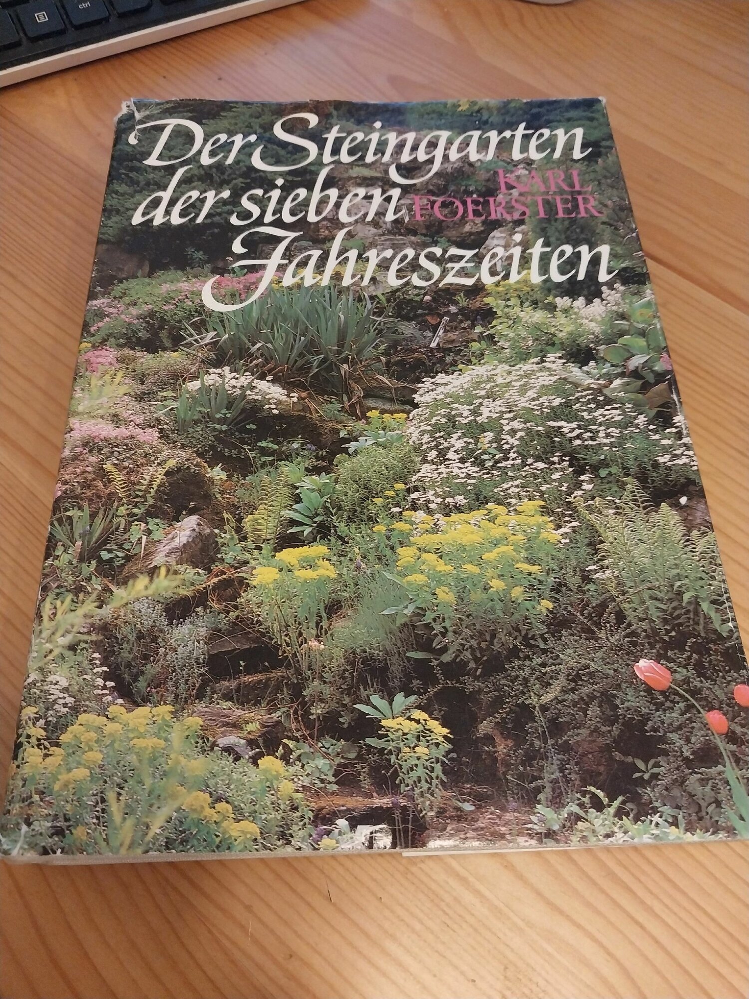 Der steingarten der sieben jahreszeiten