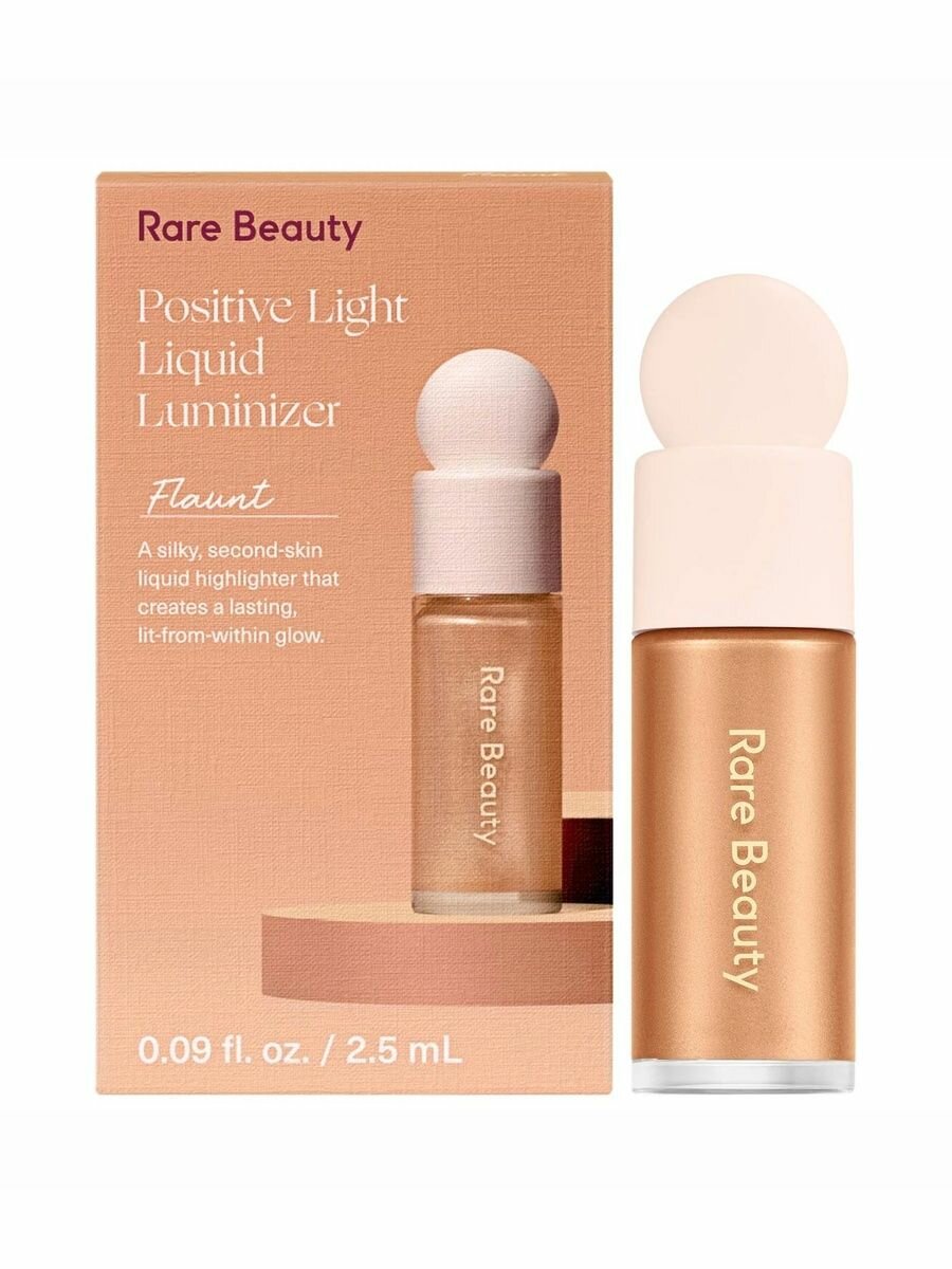 Rare Beauty Мини жидкий хайлайтер Mini Positive Light Liquid Luminizer (Flaunt) 2,5 мл