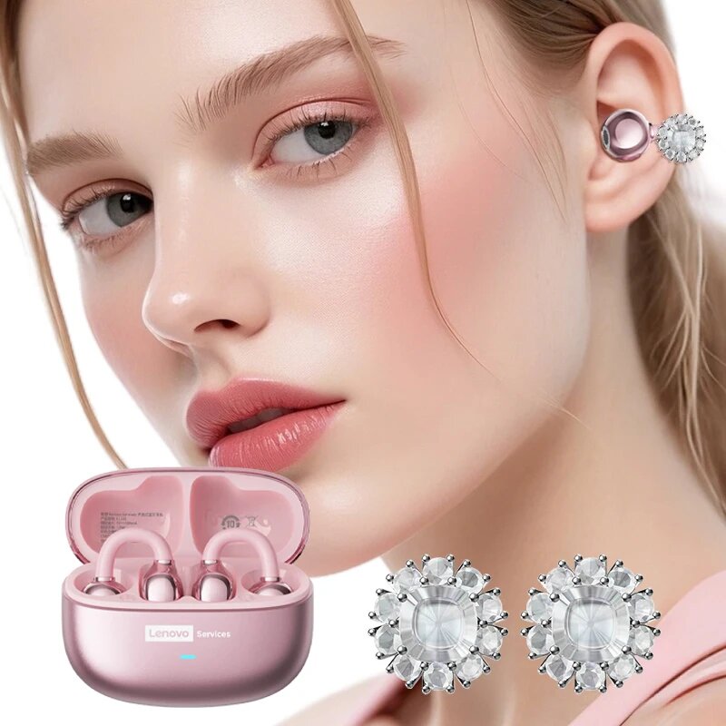 Lenovo LE302 Pink Diamonds Bluetooth наушники