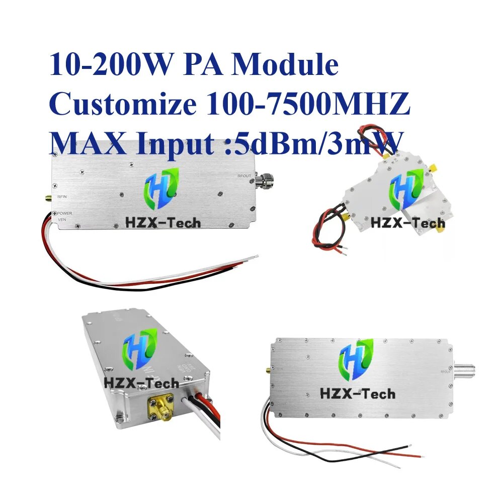 DIXSG PAAMp Модуль 10-200Вт 100-7500МГц TX 400-500, 20W