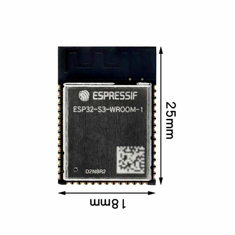 ESP32-S3-WROOM-1, SMD, Встраиваемый Wi-Fi/Bluetooth модуль