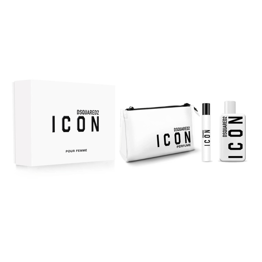 Dsquared2 Icon Pour Femme Set 100 мл + 10 мл + косметичка, парфюмерная вода женская, восточные